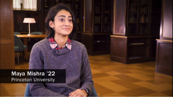Princeton Profiles: Maya Mishra, aiming to serve in space | Princeton ...